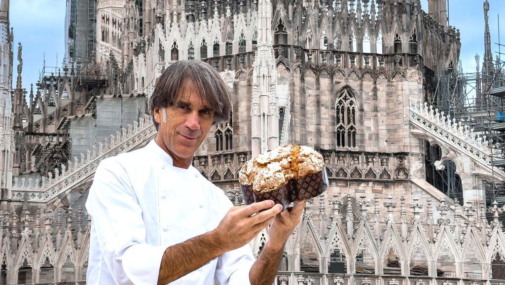 Davide Oldani's Easter Colomba for Milan Duomo